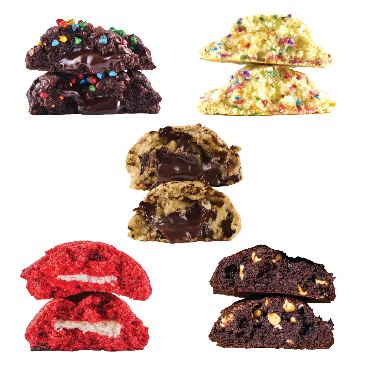 Stuffed Cookie Variety Pack of 5 and 10 | Dana's Bakery
